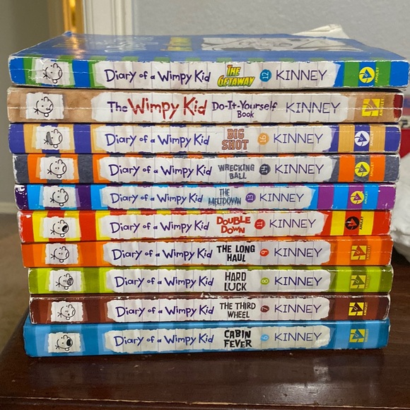 Other | Ten Diary Of A Wimpy Kid Kinney Lot Of 1 Books | Poshmark